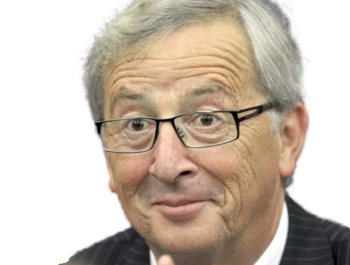 Sticker de lorka-85 sur juncker con ahuri politic
