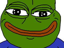 Sticker de Napolissou sur face pepe sourire other