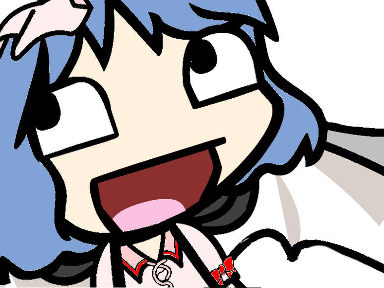 Sticker de Noxious sur chibi rage remilia kikoojap comtesse rigole